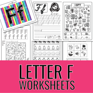 Letter F Crafts, Printables & Activities - Saving Talents
