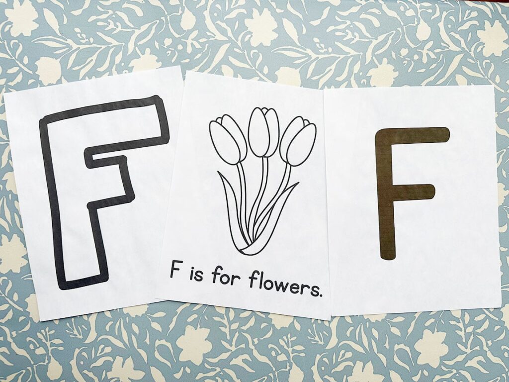 Letter F Crafts, Printables & Activities - Saving Talents