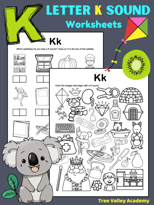 Letter K Crafts, Printables, & Activities - Saving Talents
