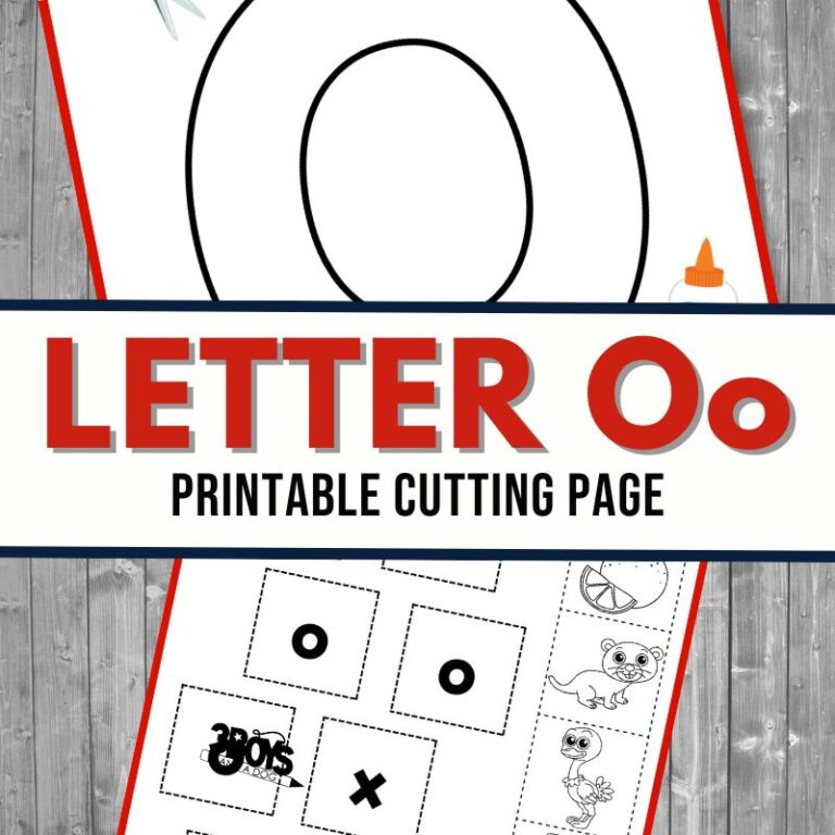 18 Free Letter O Crafts, Printables, and Activities - Saving Talents