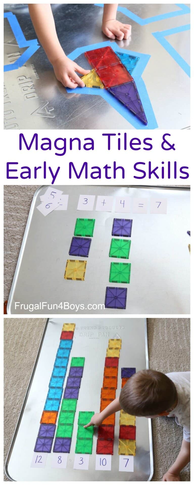 15 Free Magna Tiles Ideas & Printables for Kids - Saving Talents