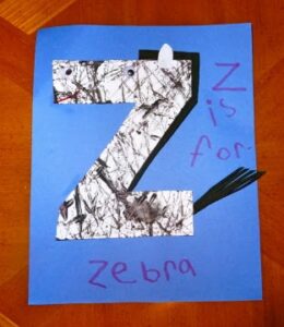 Free Letter Z Crafts, Printables, Activities, and Worksheets - Saving ...