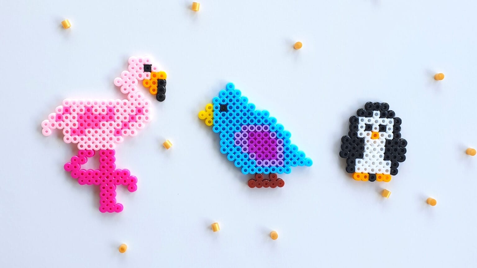 19 Perler Bead Patterns For Kids' Endless Artistic Exploration - Saving ...