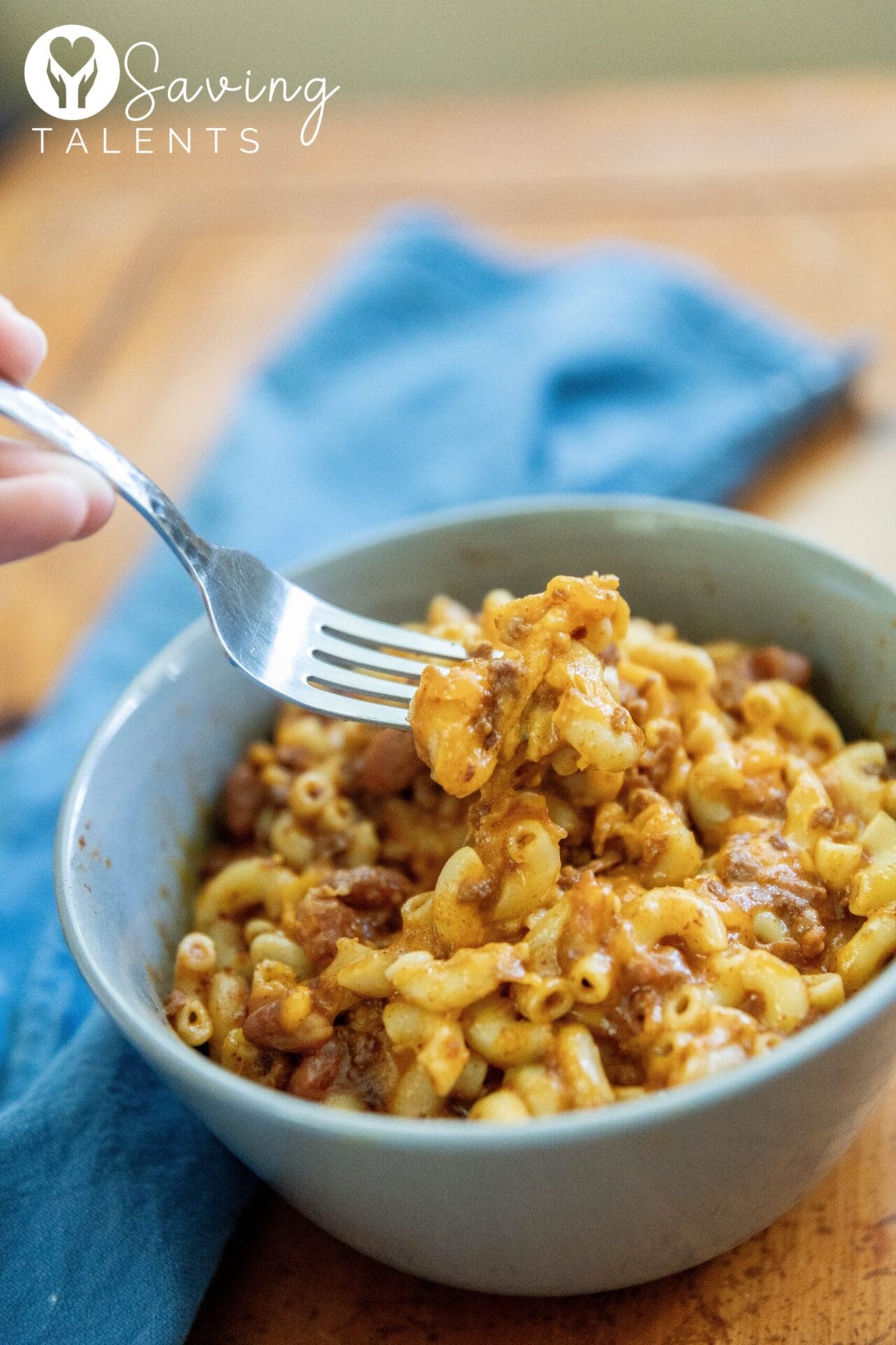 Try My Popular Homemade Silly Chili Macaroni Recipe - Saving Talents