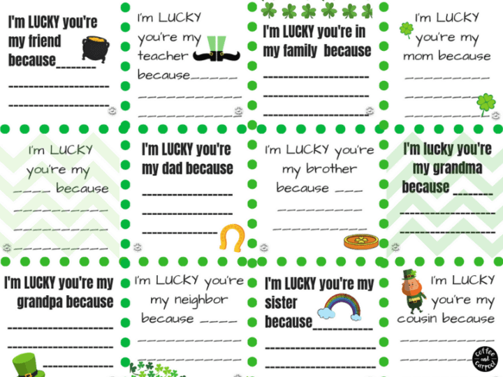 30 Free St. Patrick's Day Printables for Kids - Saving Talents