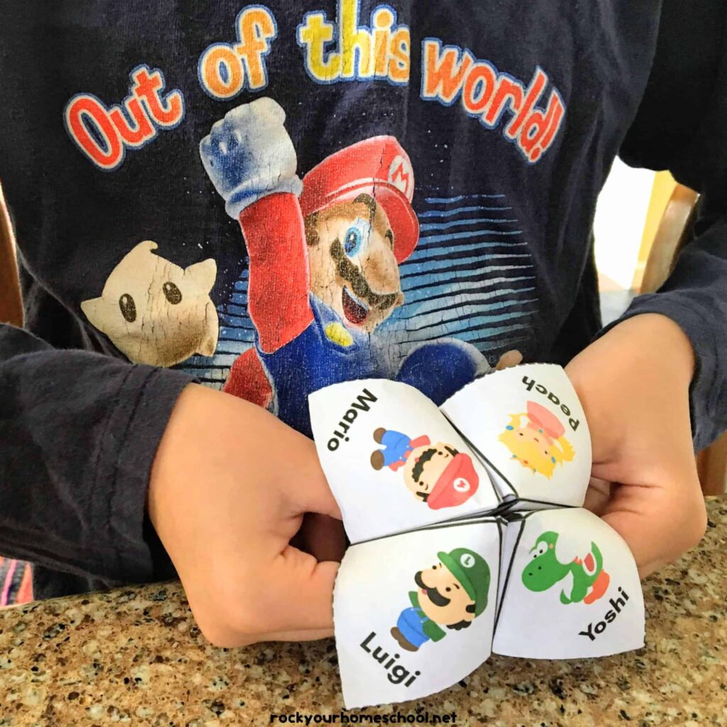 Free Printable Fortune Tellers (aka Cootie Catchers) - Saving Talents