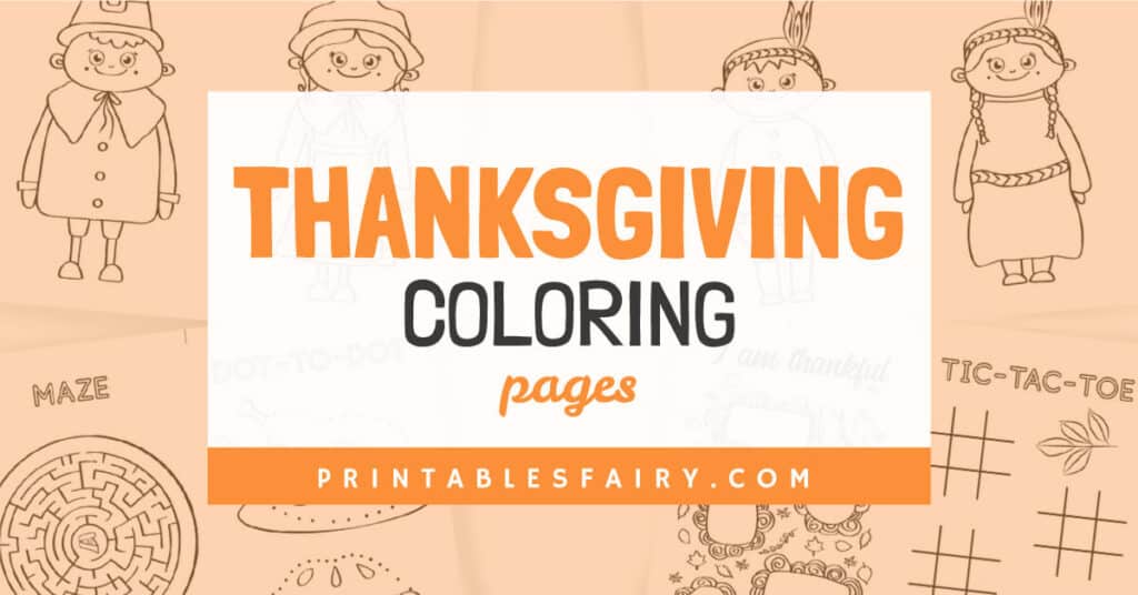 15 Thanksgiving Printables & Crafts DIY for Kids - Saving Talents