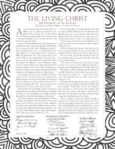 "The Living Christ" Printable Free Adult Coloring Page - Saving Talents