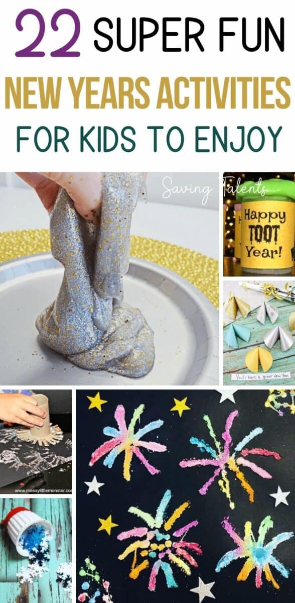 22 New Year's Eve Activities for Kids - Saving Talents