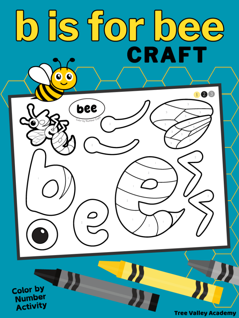 Free Letter B Crafts & Activities for Preschoolers - Saving Talents