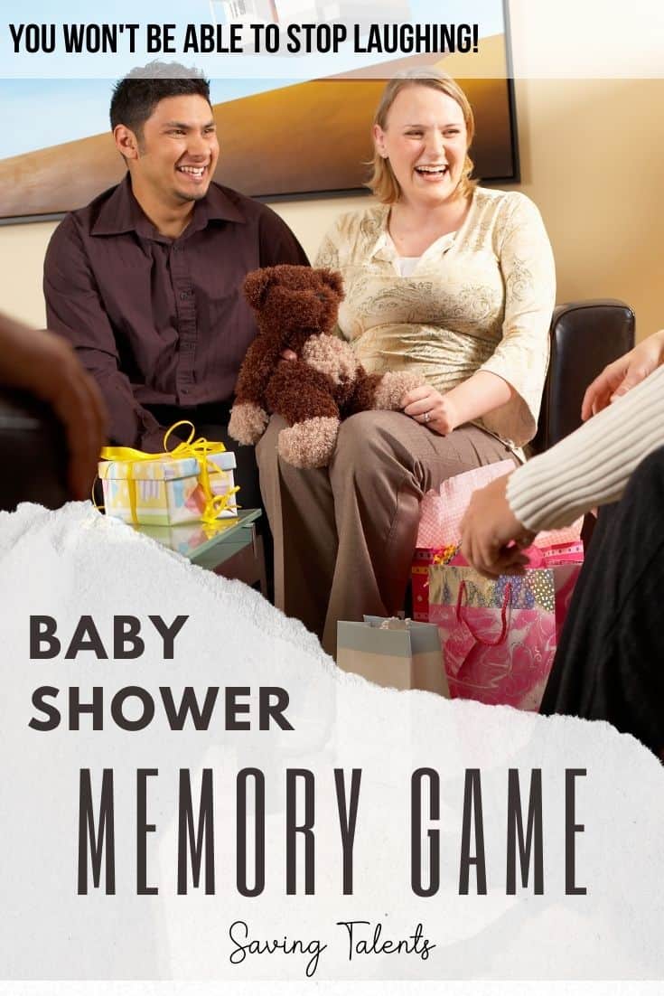 Hilarious Baby Shower Memory Game - Saving Talents