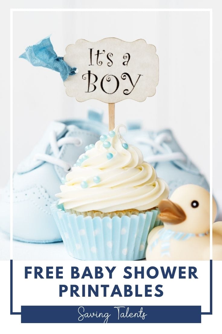 Beautiful Free Baby Shower Printables To Help You Get Organized ...