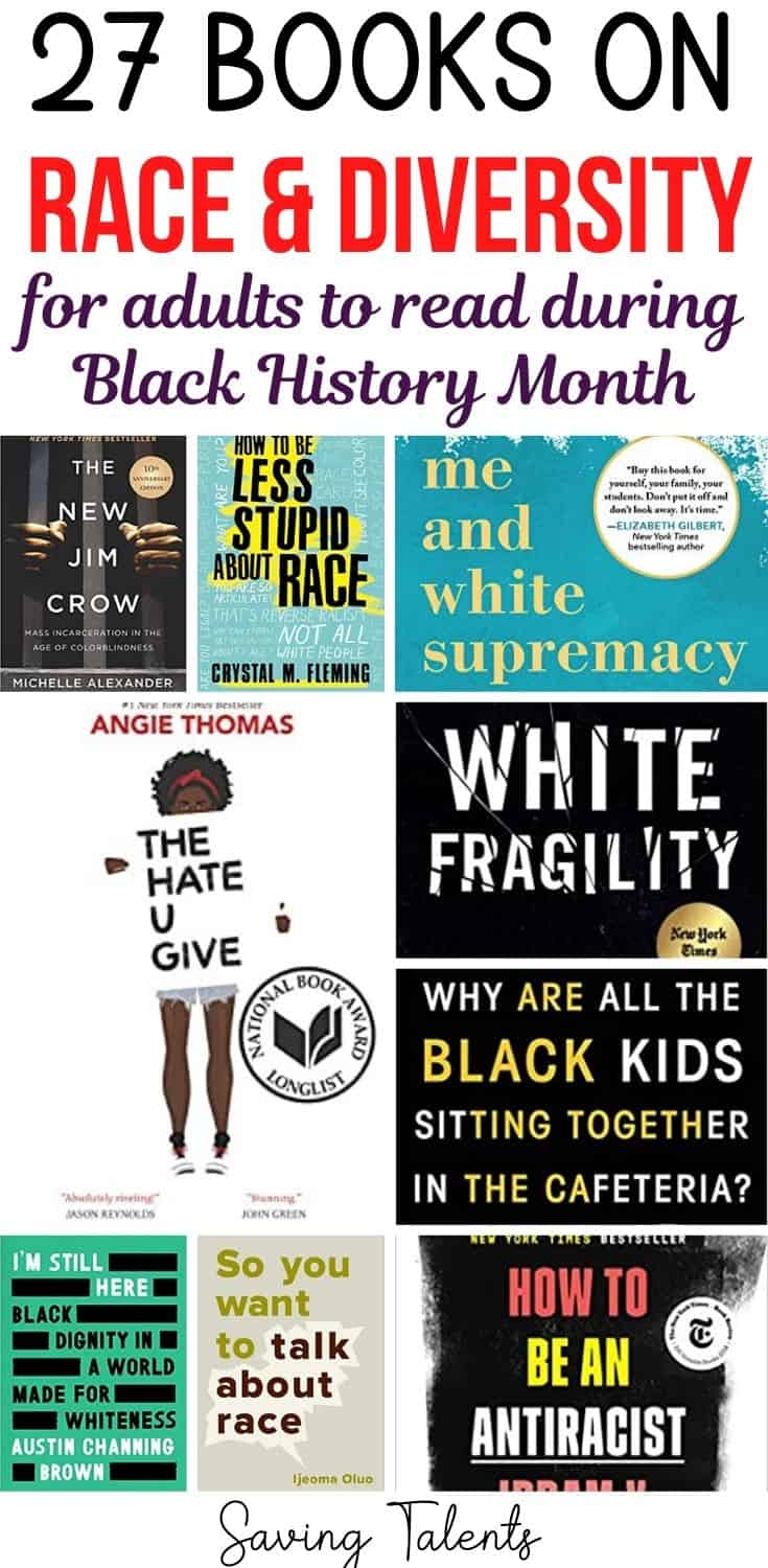 27 Books for Adults to Learn About Race and Diversity - Saving Talents