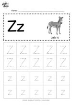 Free Letter Z Crafts, Printables, Activities, and Worksheets - Saving ...