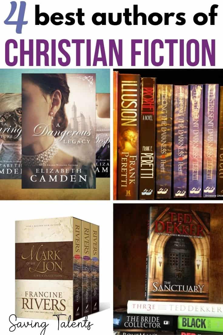 Best Christian Fiction Authors to Read - Saving Talents