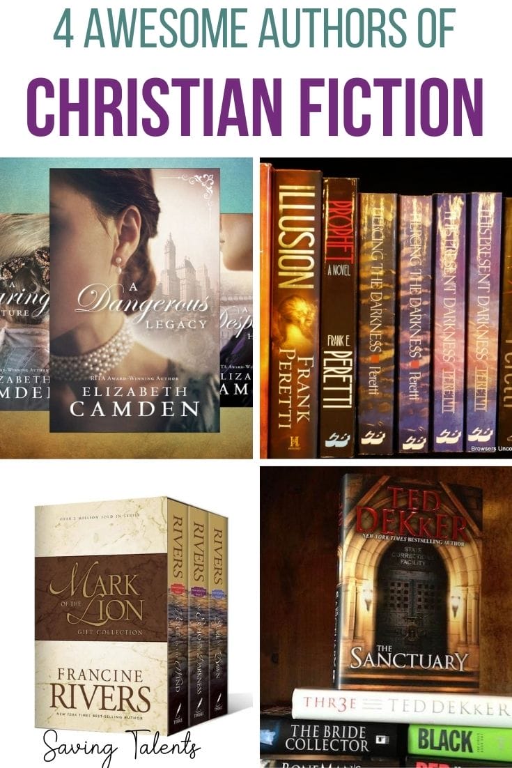 Best Christian Fiction Authors to Read - Saving Talents