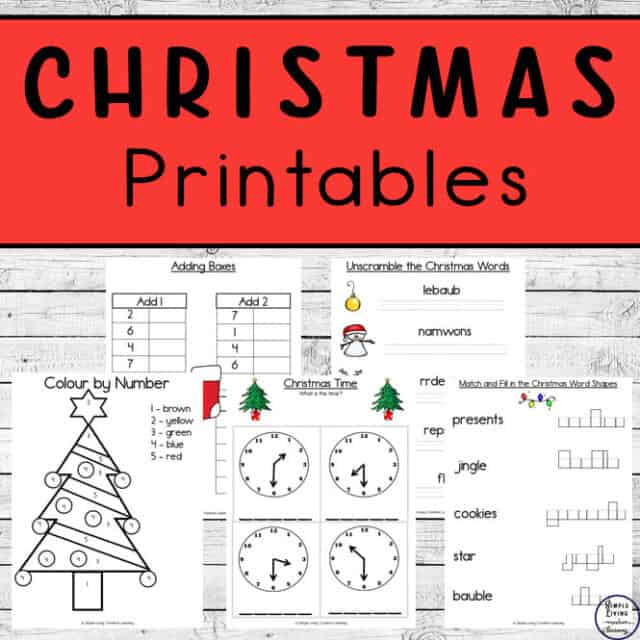 30 Free Christmas Printables for Kids - Saving Talents