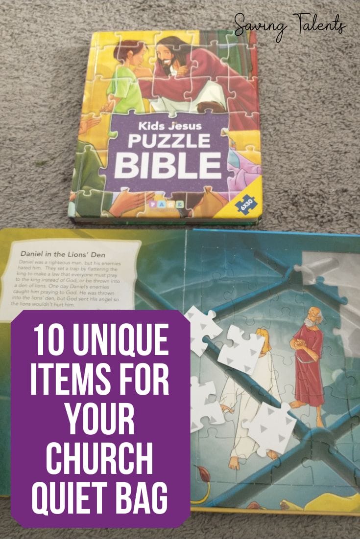 Church Quiet Bag - How to Keep Kids Reverent During Sacrament Meeting