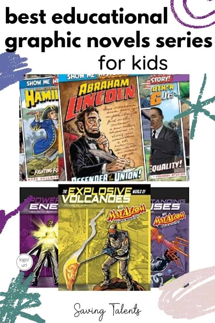 8 Educational Graphic Novel Series for Kids to Check Out - Saving Talents