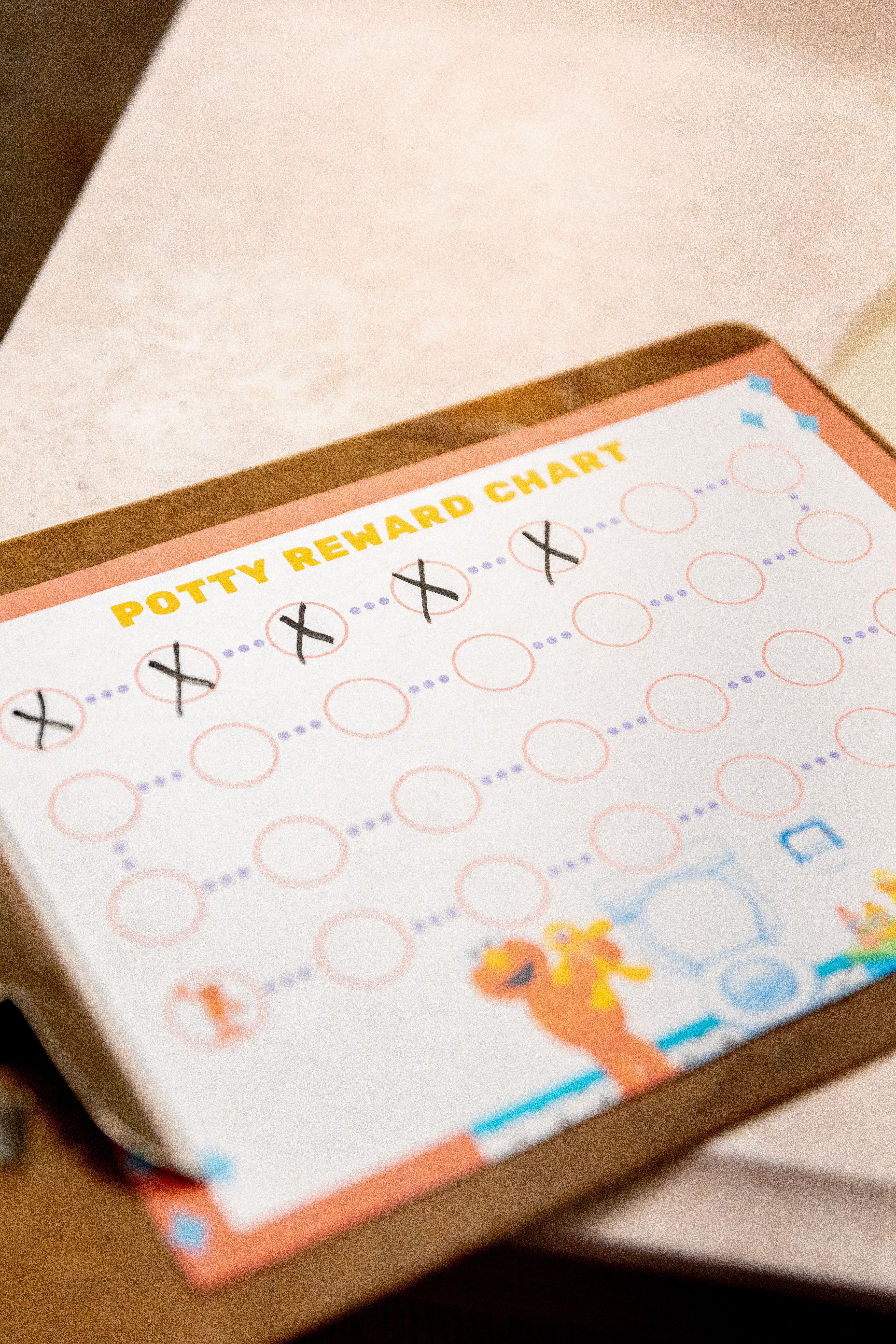 Elmo Potty Training Chart Free Printable - Saving Talents
