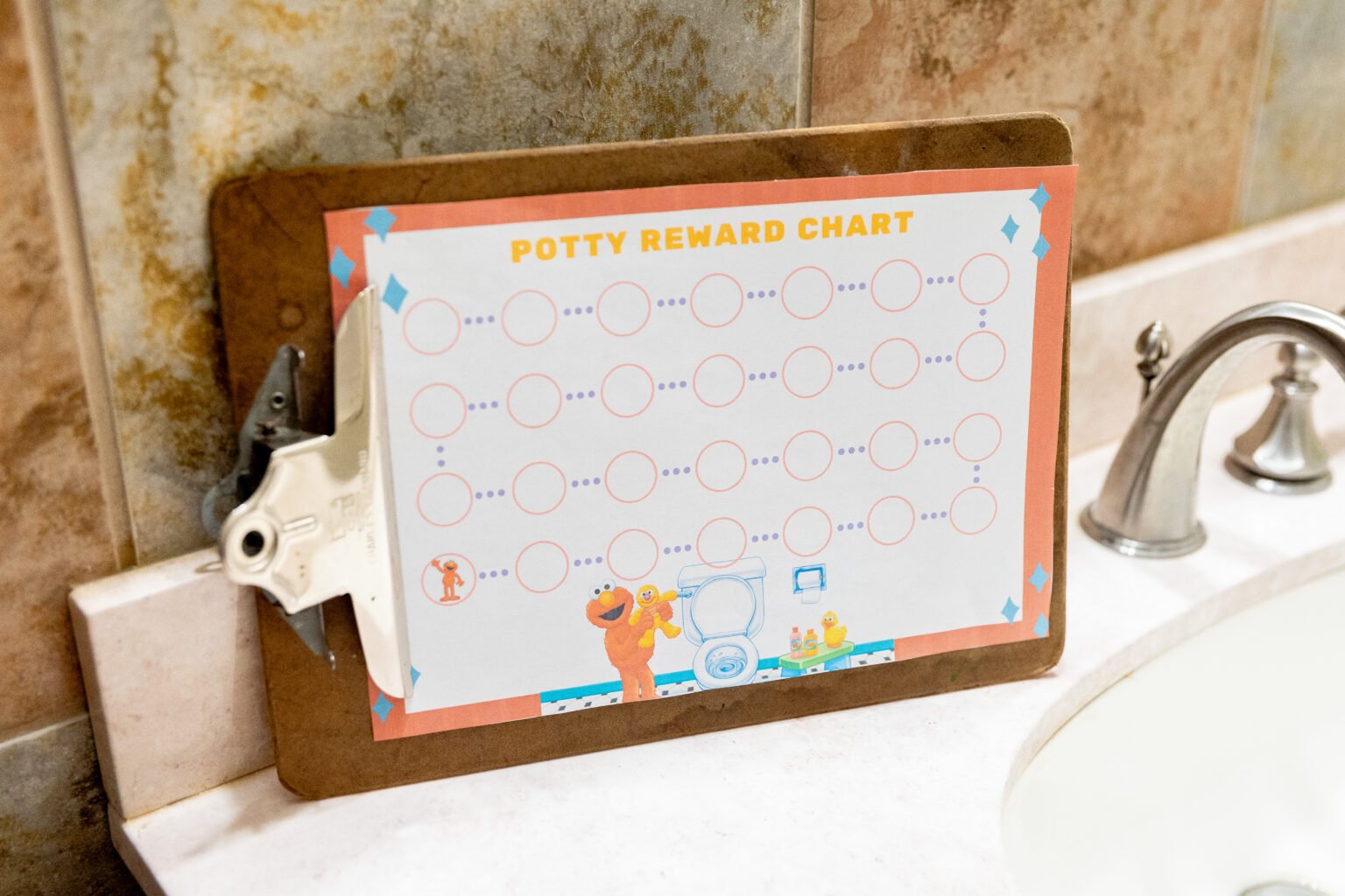Elmo Potty Training Chart Free Printable - Saving Talents