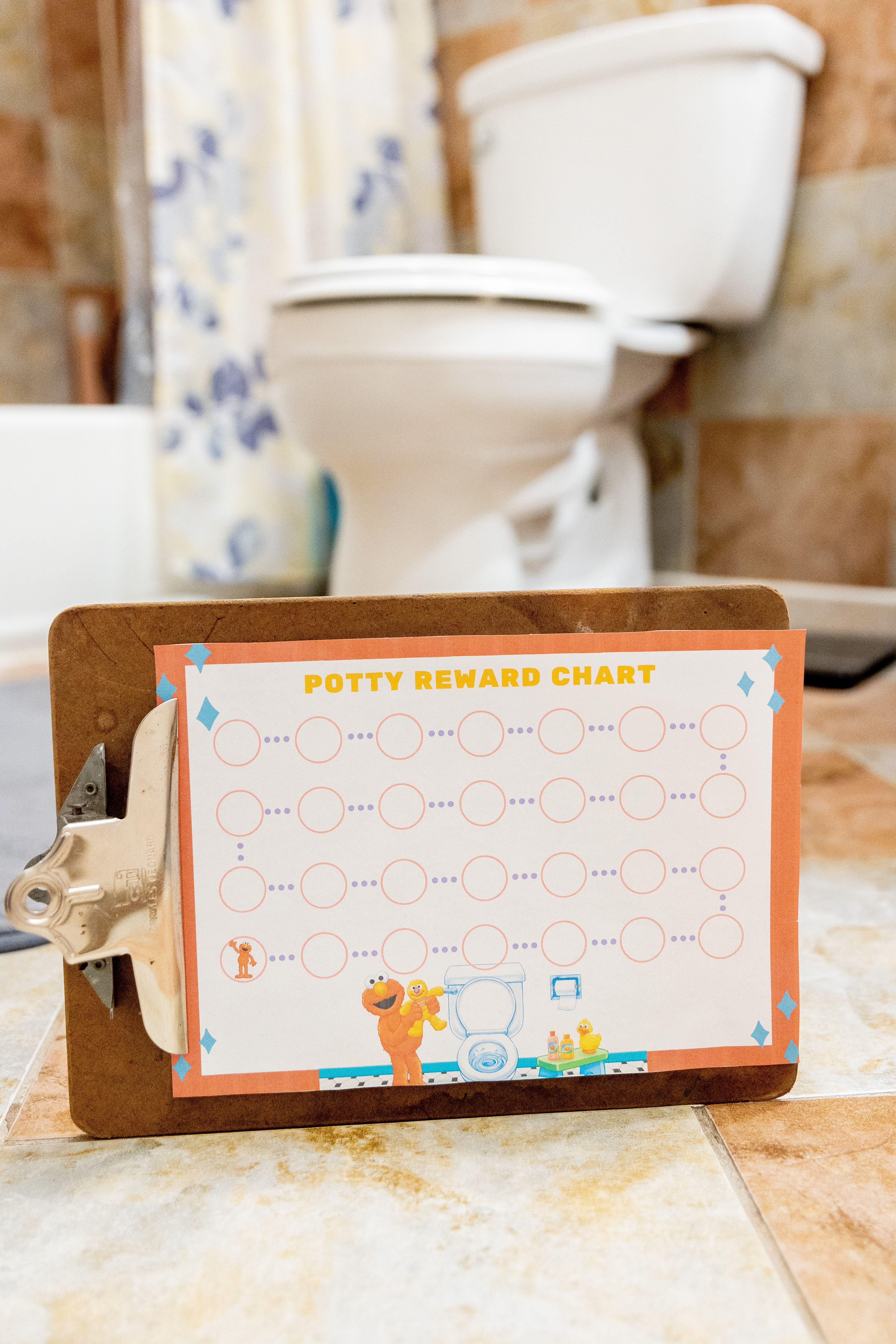 Elmo Potty Training Chart Free Printable - Saving Talents