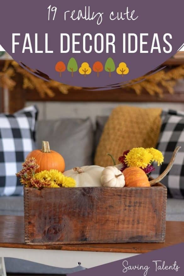 19 Fall Decor Ideas To Make Your Home Cozy for Your Home - Saving Talents