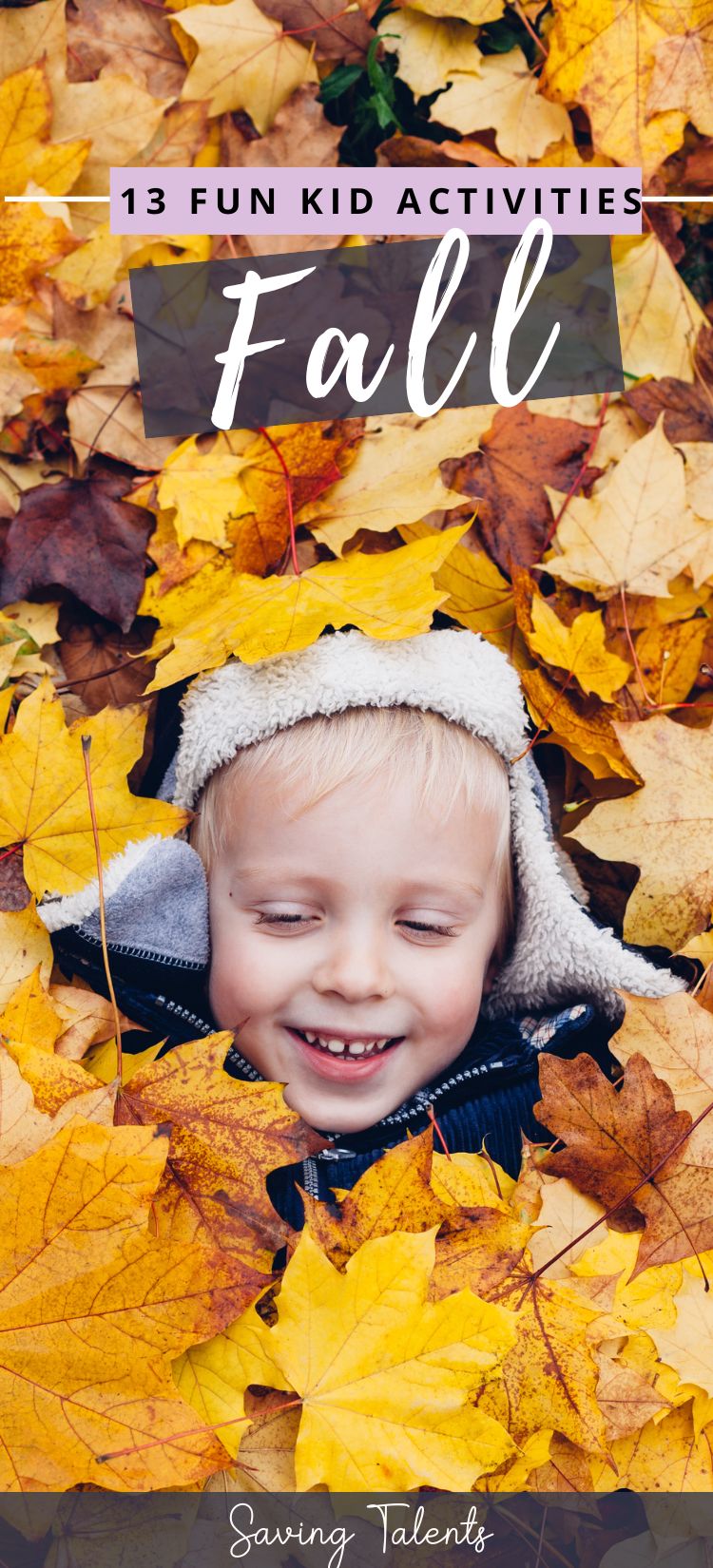 Fun Fall Kids Activities To Keep Them Busy This Autumn - Saving Talents