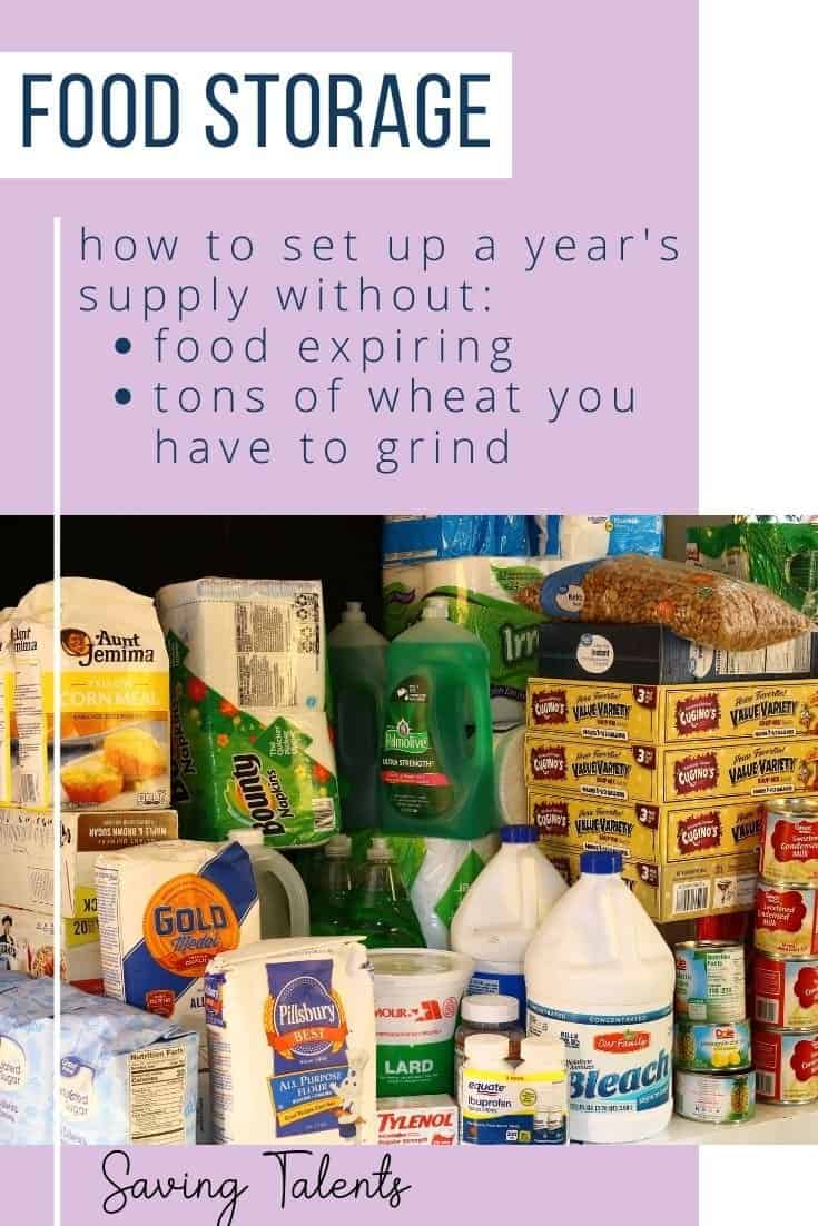Learn How to Set up Your Long-Term Food Storage (free spreadsheet ...