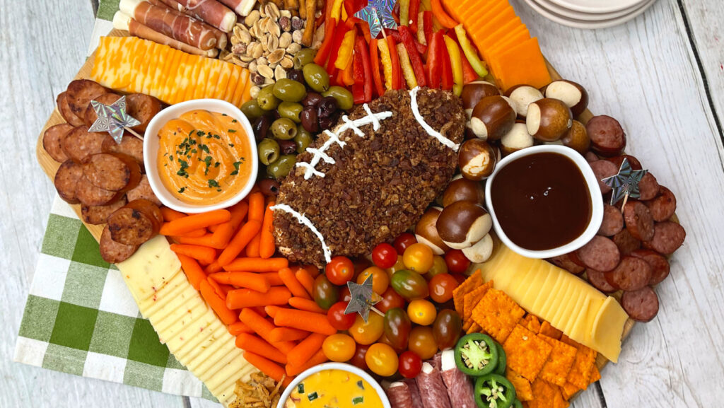 Football Themed Game Day Recipes for a Super Bowl Party - Saving Talents