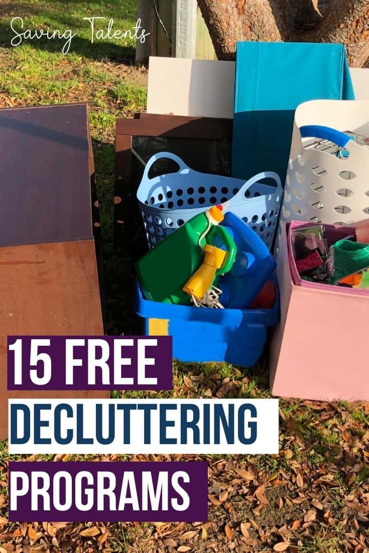 Free Decluttering Programs and Ideas - Saving Talents