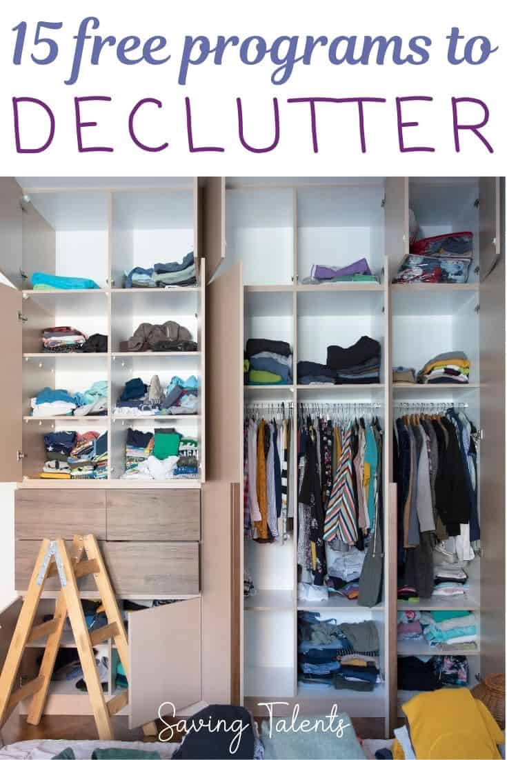 Free Decluttering Programs and Ideas - Saving Talents