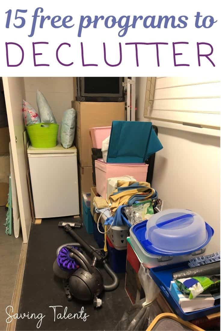 Free Decluttering Programs and Ideas - Saving Talents