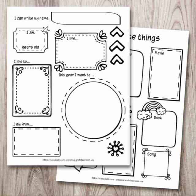 Back to School Crafts and Printables - Saving Talents