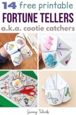 Free Printable Fortune Tellers (aka Cootie Catchers) - Saving Talents