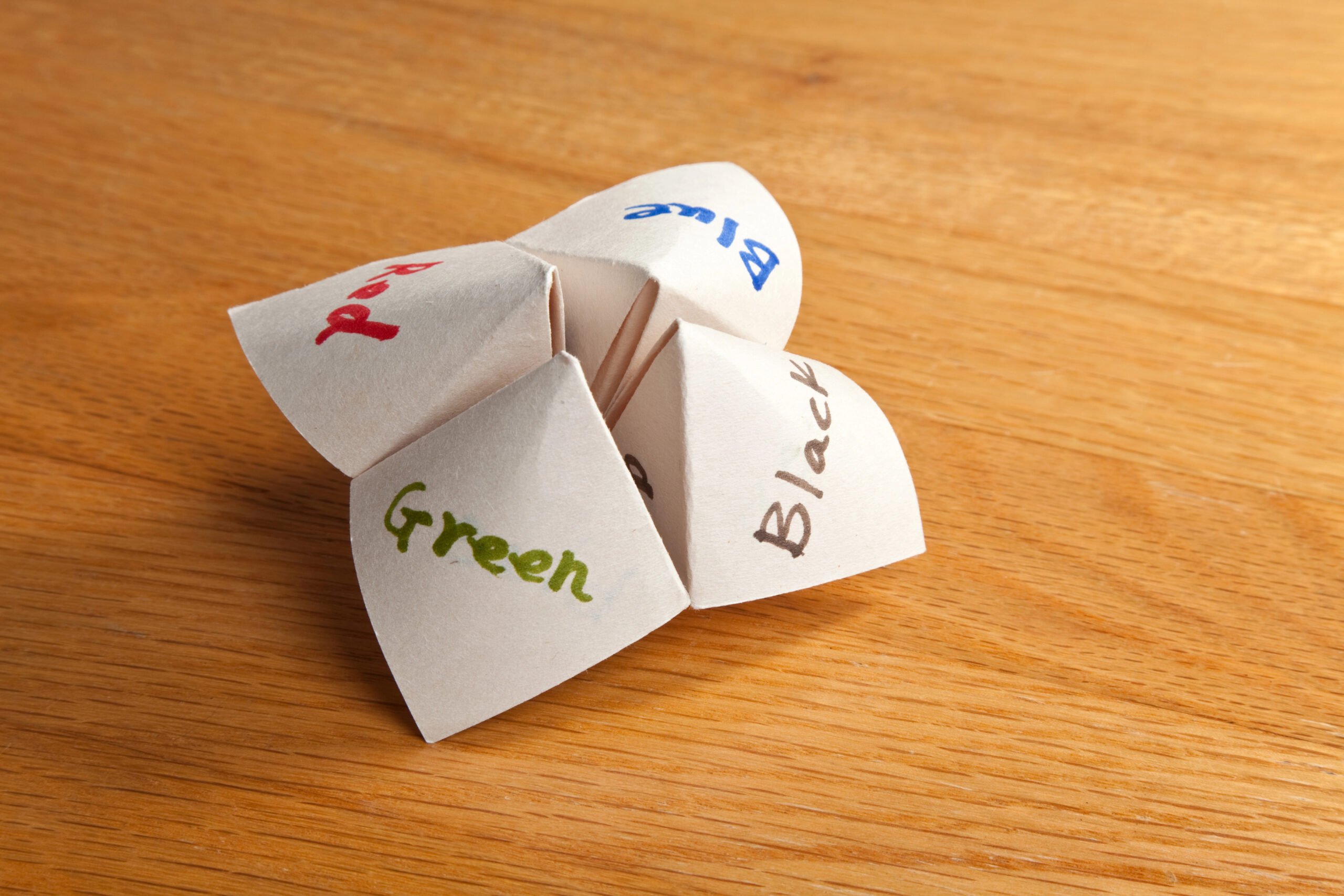Free Printable Fortune Tellers (aka Cootie Catchers) - Saving Talents