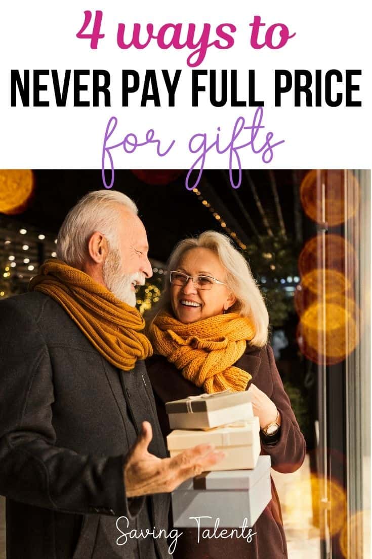 How to Never Pay Full Price for Gifts Again - Saving Talents