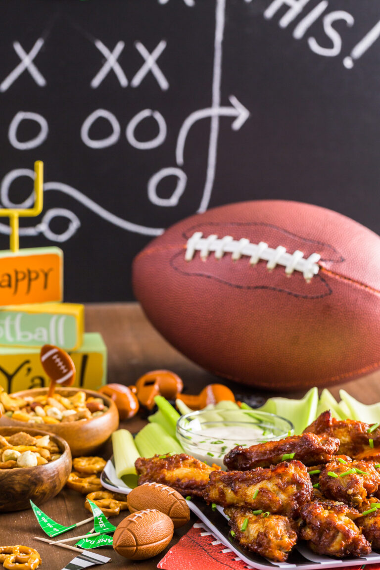 Football Themed Game Day Recipes for a Super Bowl Party - Saving Talents