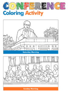 30+ FREE General Conference Activity Ideas for Kids & Preschoolers