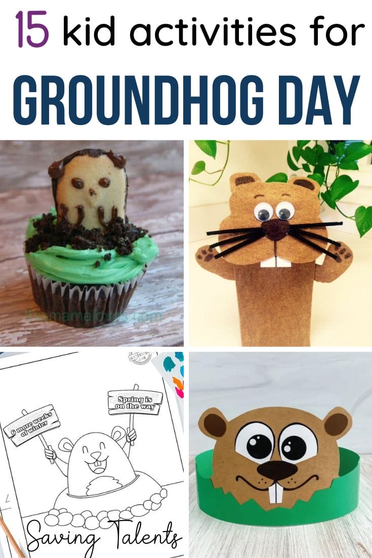 15 Groundhog Day Crafts, Activities, & Ideas for Kids - Saving Talents