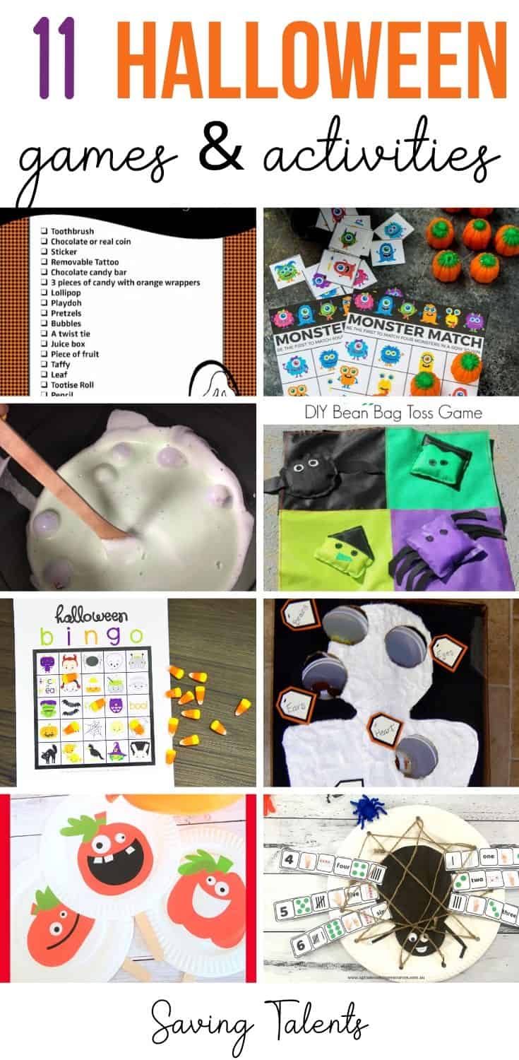30 Free Halloween Games for Kids - Saving Talents