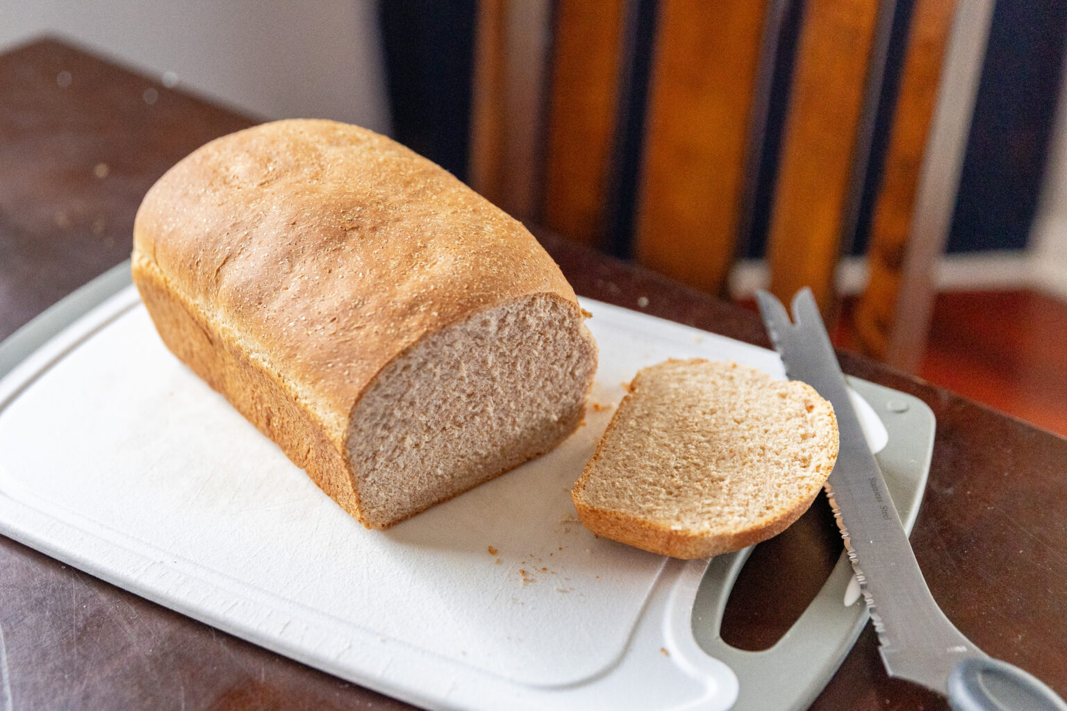 Homemade Wheat Bread Recipe from Scratch - Saving Talents