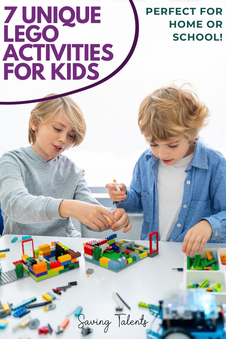 LEGO Challenges and Activities for Kids - Saving Talents