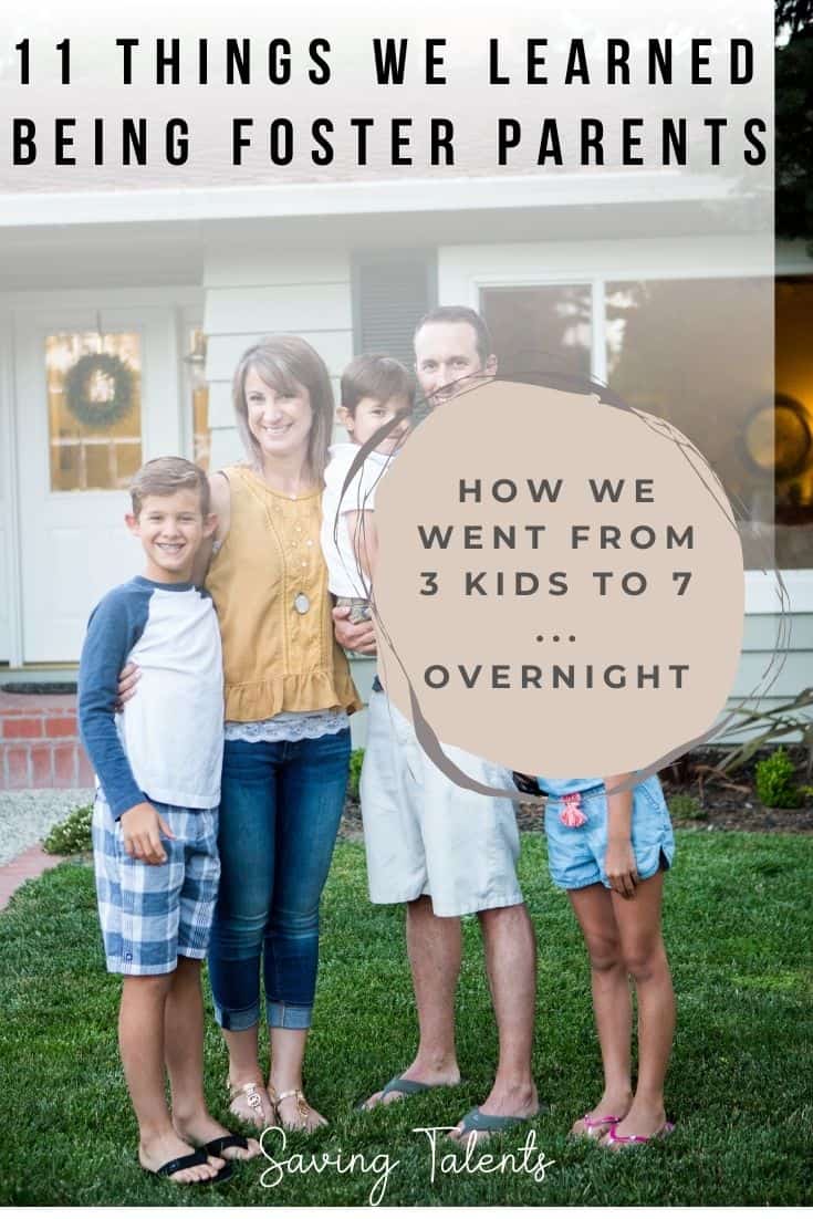 11 Lessons We Learned from Being Foster Parents - Saving Talents