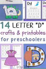 Letter D Crafts and Printables - Saving Talents