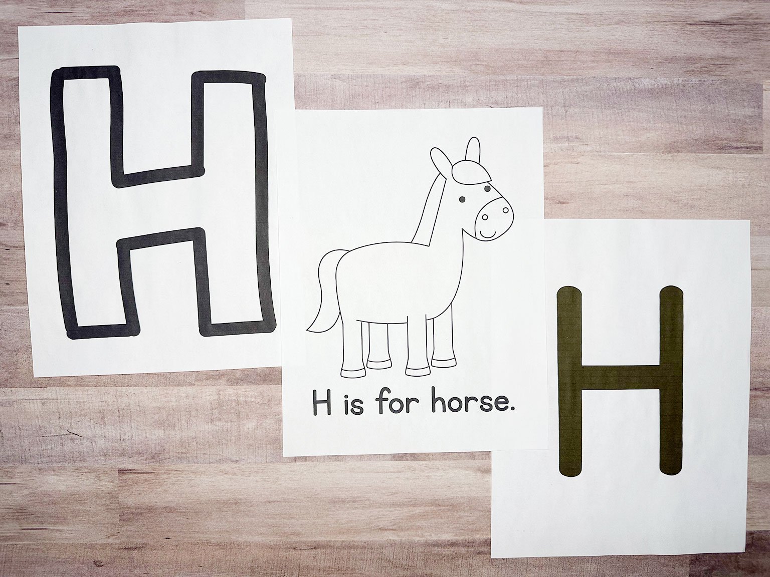 Letter H Crafts, Printables, and Activities - Saving Talents