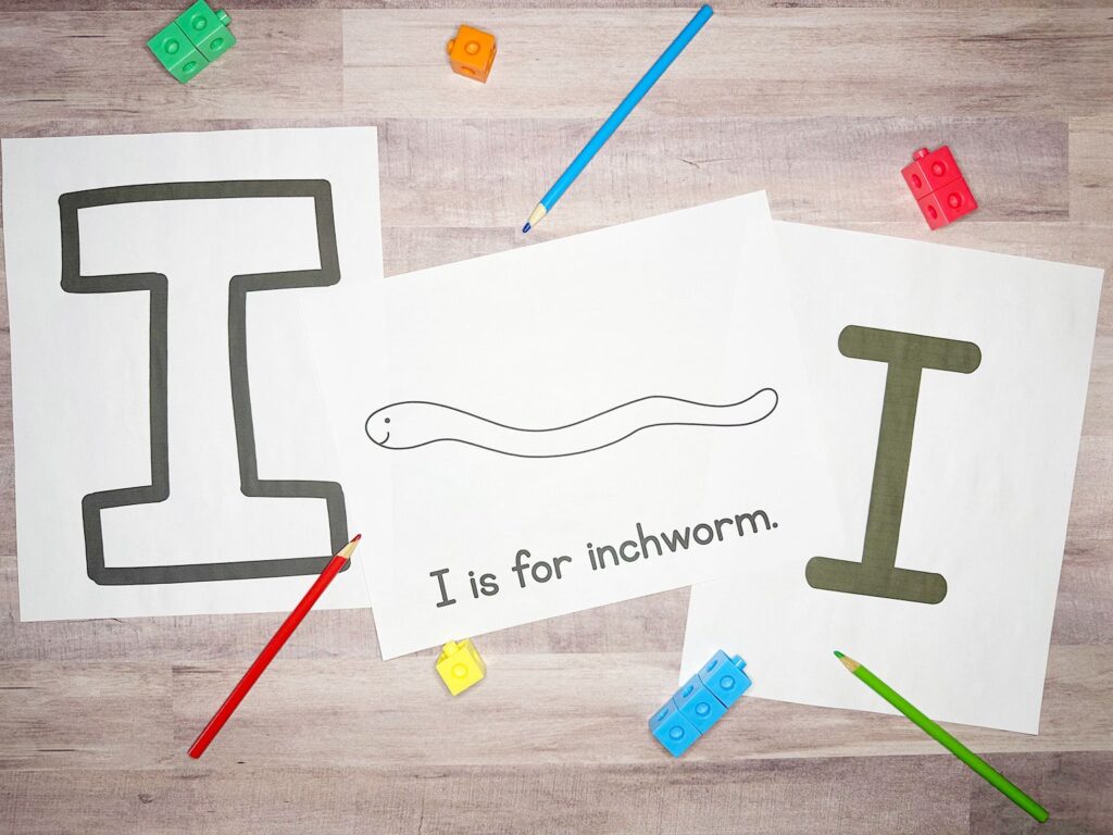 Letter I Crafts - Saving Talents