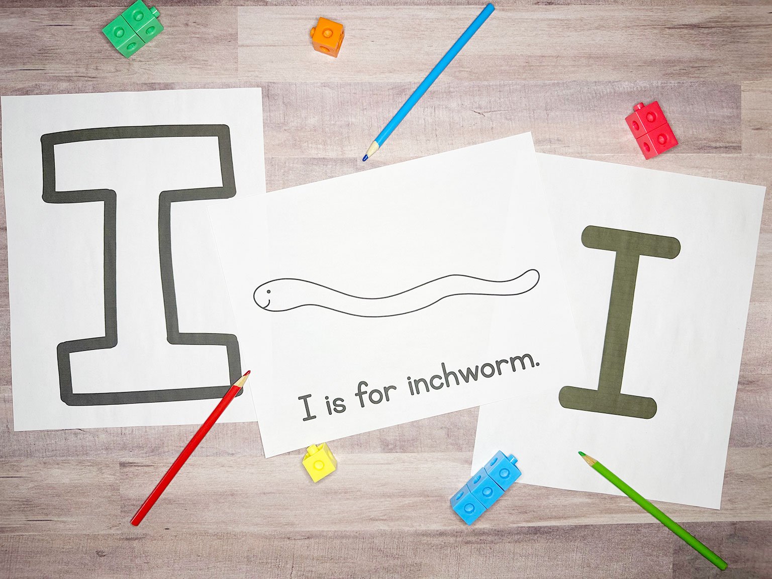 Letter I Crafts - Saving Talents