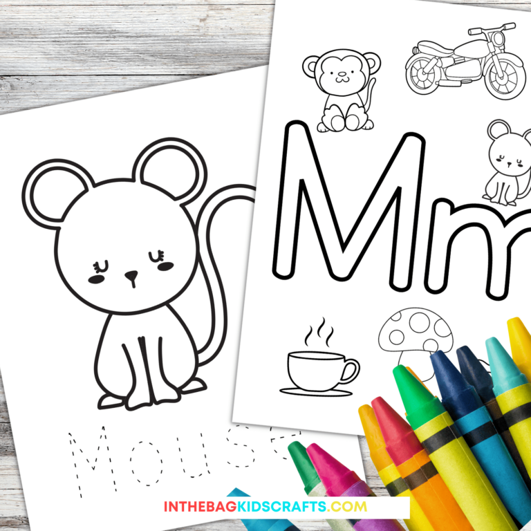 Letter M Crafts, Printables & Activities - Saving Talents