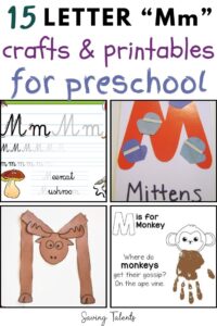 Letter M Crafts, Printables & Activities - Saving Talents